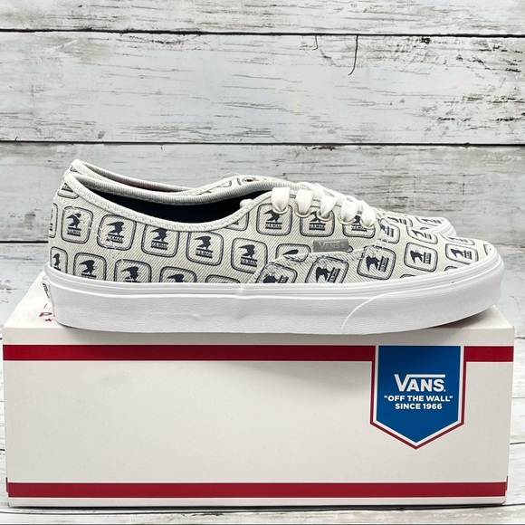 Vans | Shoes | Rare Vans Authentic Usps Collab Low Top Sneakers New ...